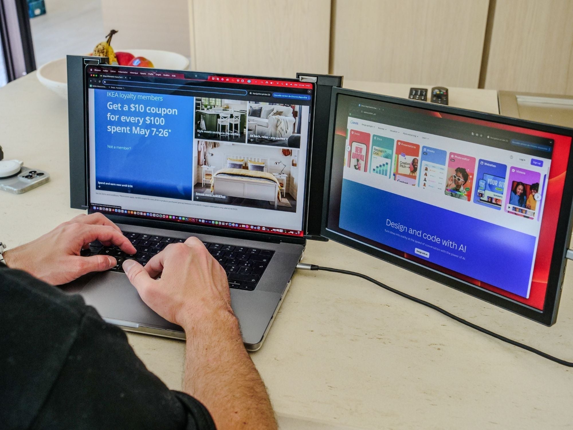Expand Your View with a Laptop Screen Extender – Aura