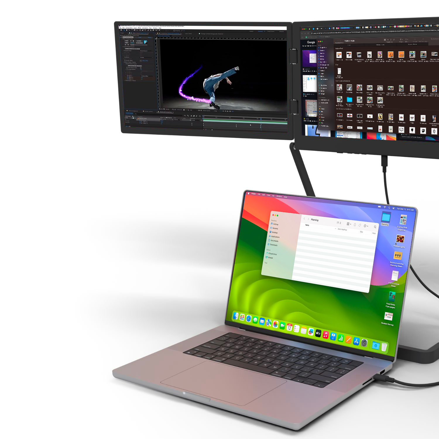Is a Triple Portable Monitor for Laptop Worth It? – Aura