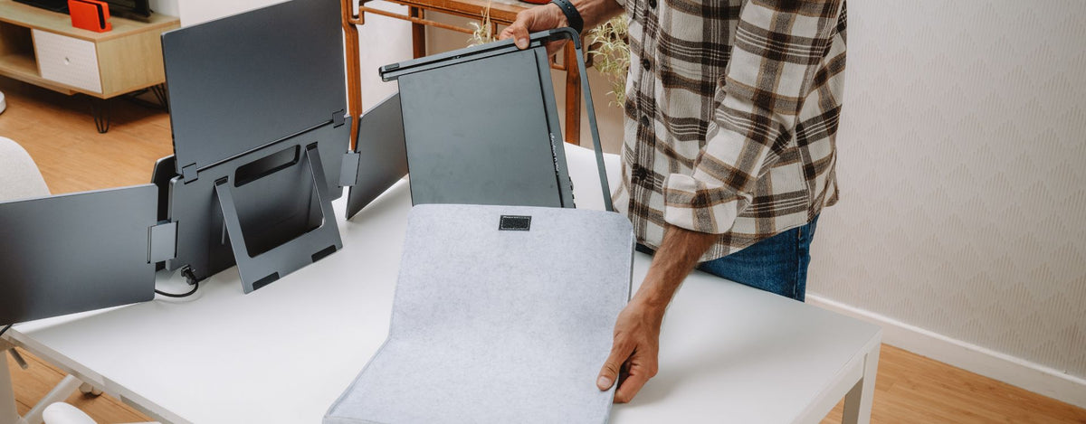 Best Accessories for Portable Monitors | Aura Displays