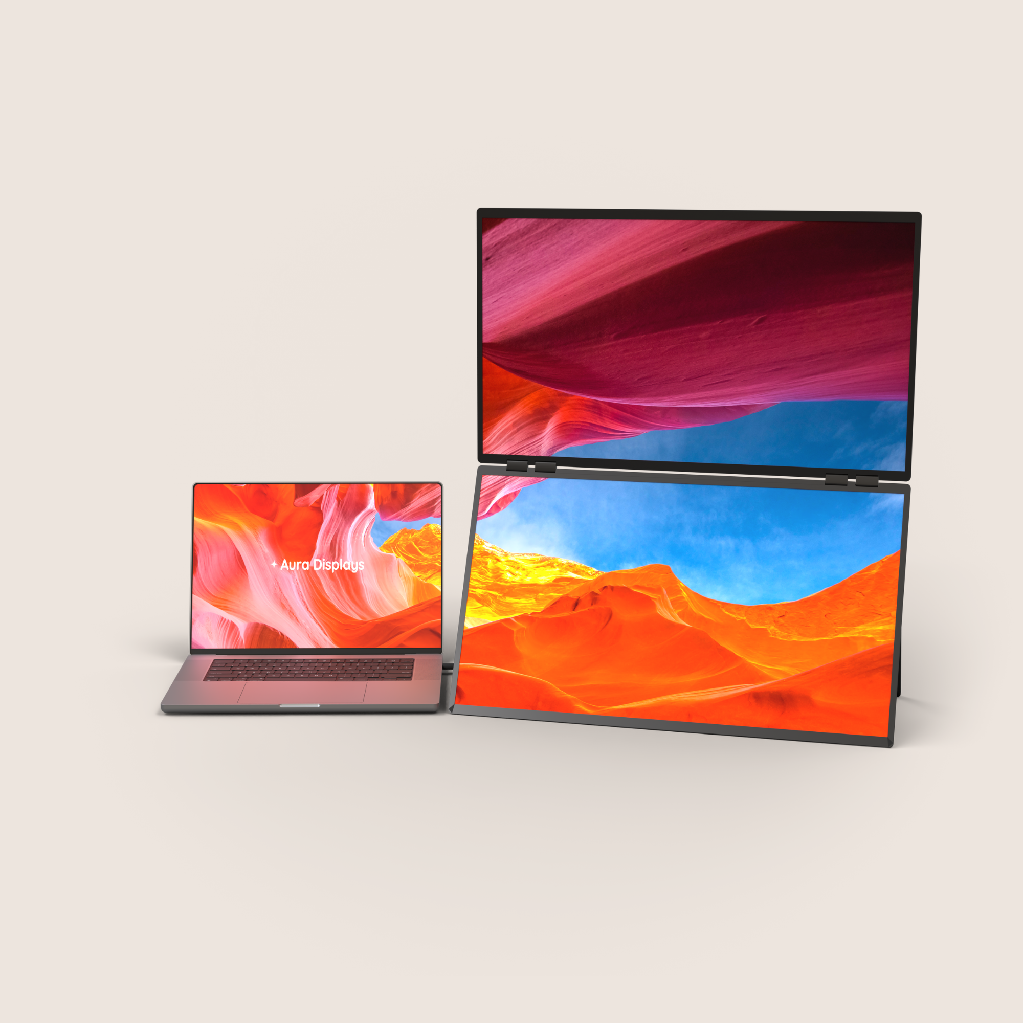 Dual Book Pro 48” Wide (Gen 1) – Aura
