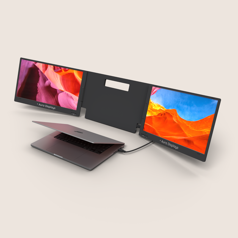 Best Portable Dual Monitor | Full Aluminum Screen Extender – Aura
